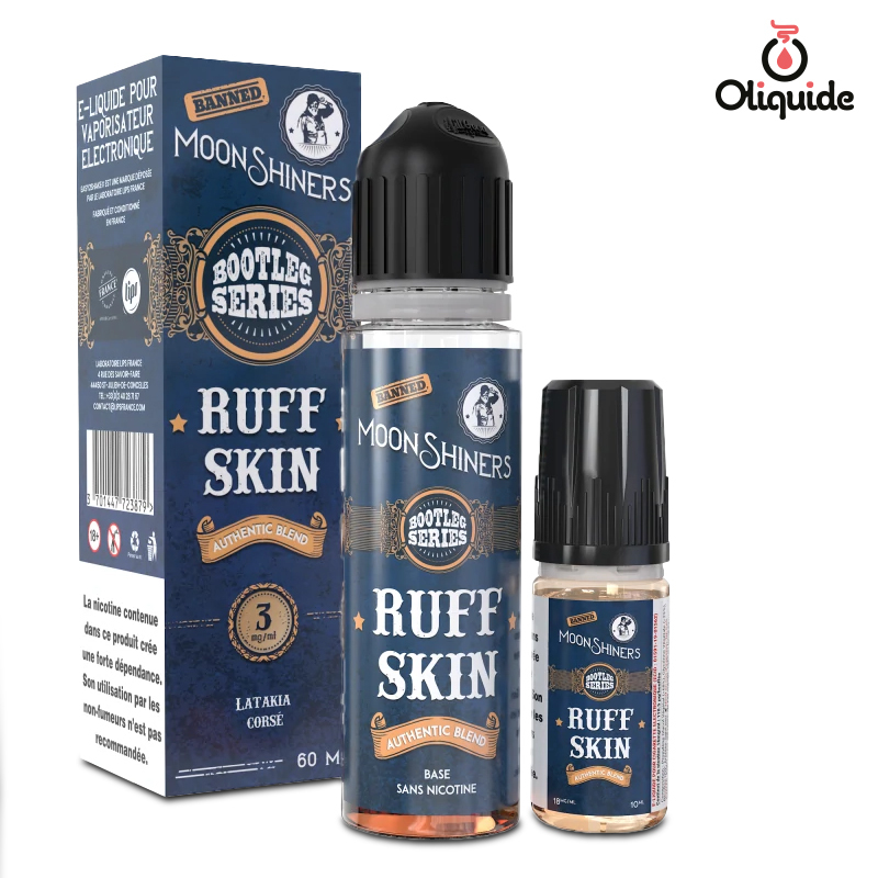 Eliquide Ruff Skin Authentic Blend 60ml 50ml à 8,58 € par 10