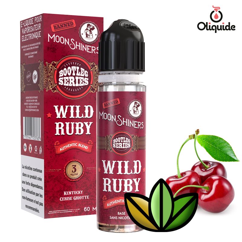 Eliquide Wild ruby Authentic Blend 60ml 50ml à 10,34 € par 5