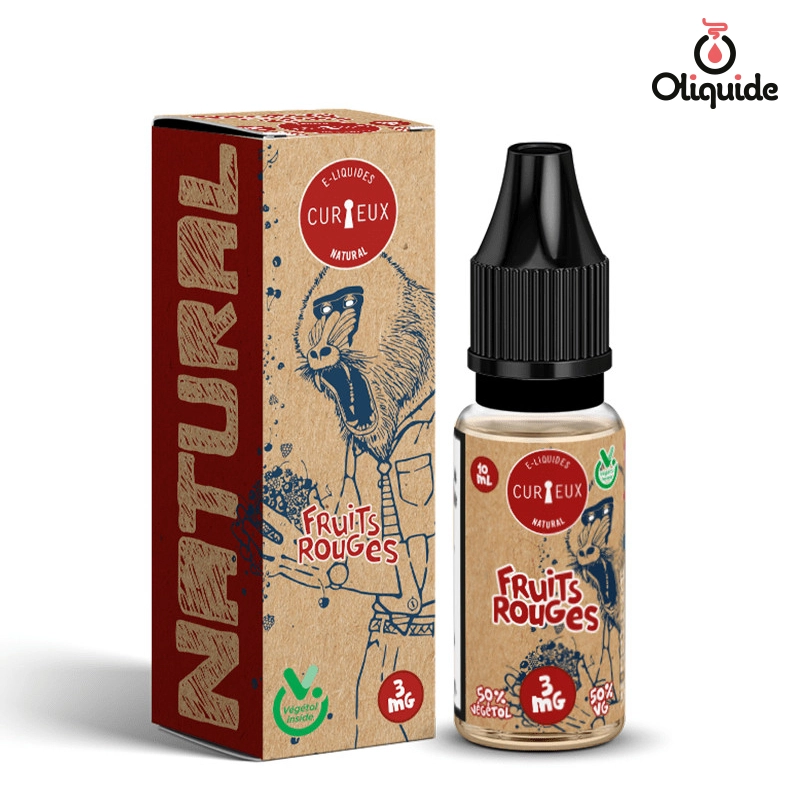 Eliquide Natural Fruits Rouges 10ml à 3,48 € par 30