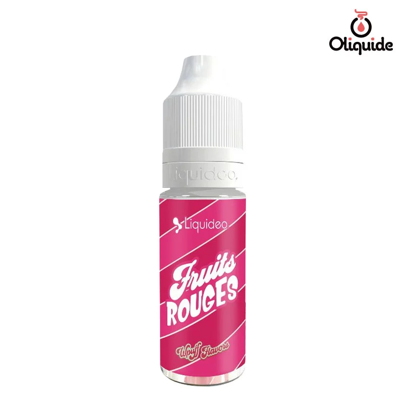 Eliquide Wpuff Fruits Rouges 10ml à 2,37 € par 40
