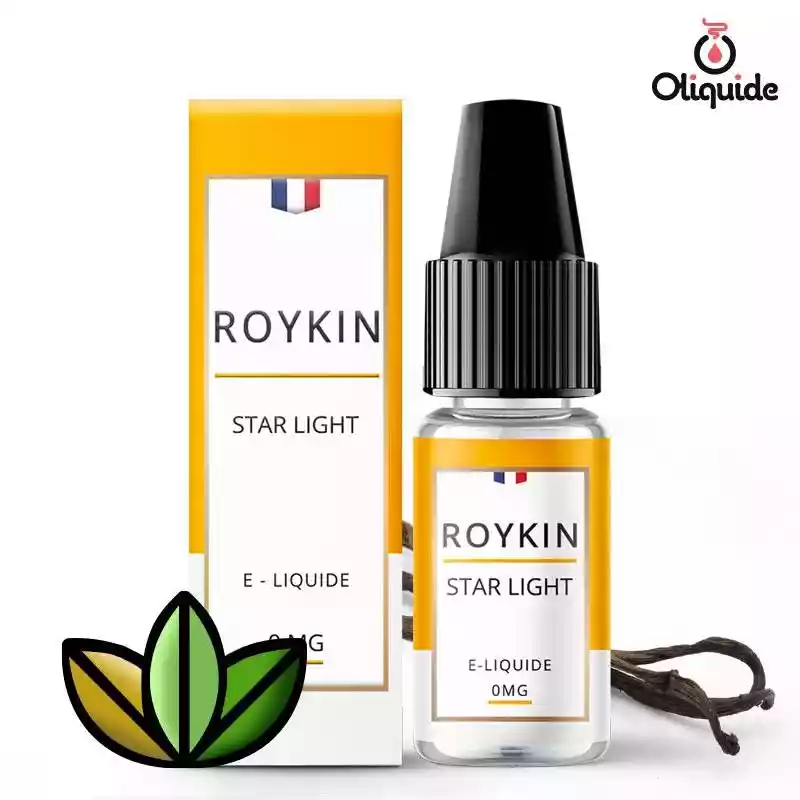 Eliquide Roykin Star Light à 2,75 € par 50.