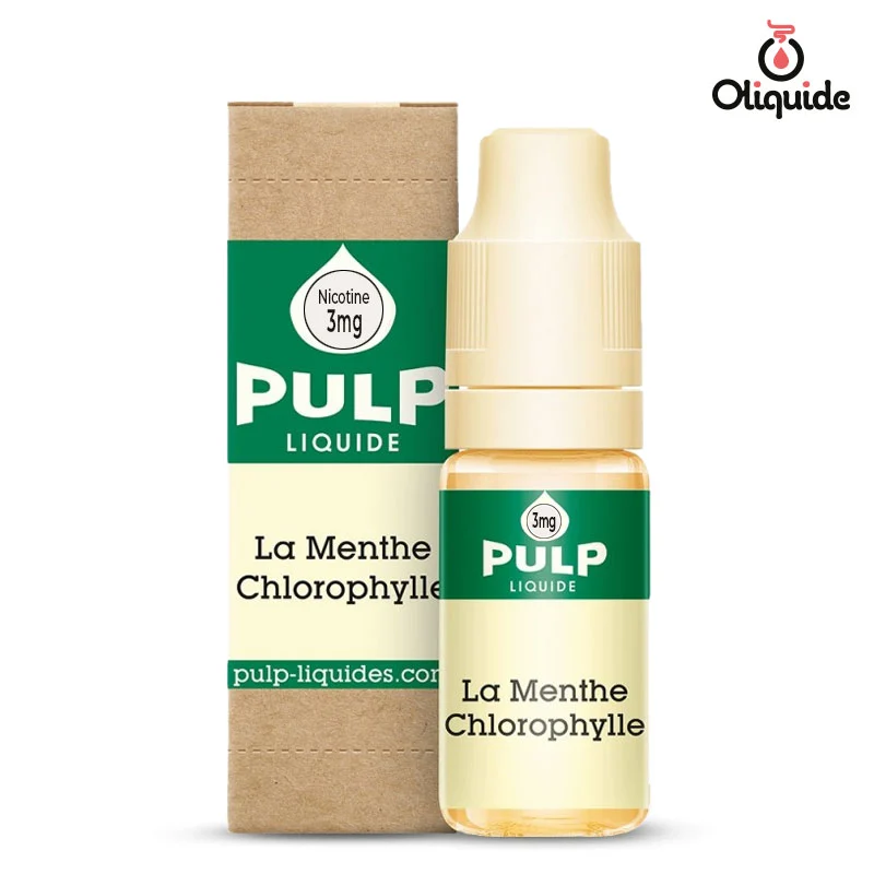 Eliquide La Menthe Chlorophyle 10ml à 4,11 € par 10