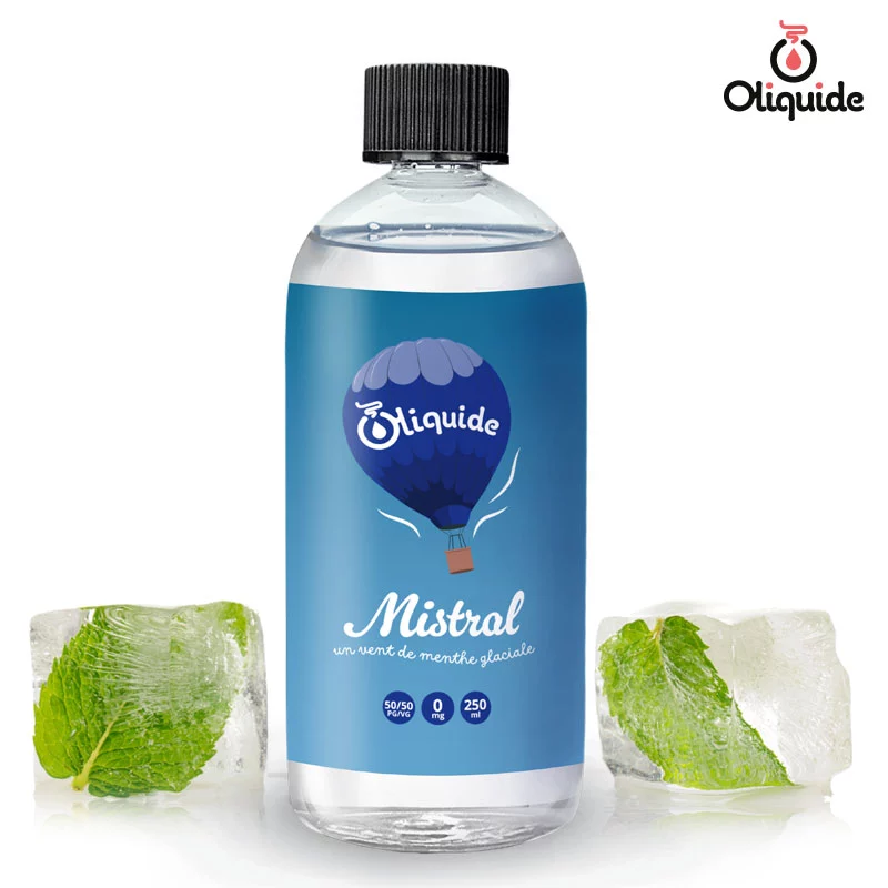 Eliquide 250 ml Mistral 250 ml dès 23,66 € sur Oliquide
