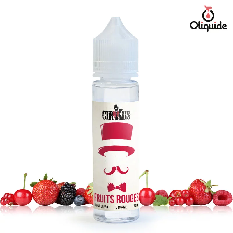 Eliquide Cirkus Fruits Rouges 50ml à 9,52 € par 5