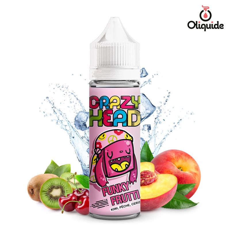 Eliquide Crazy Head Funky Frutti 50ml à 9,53 € par 10