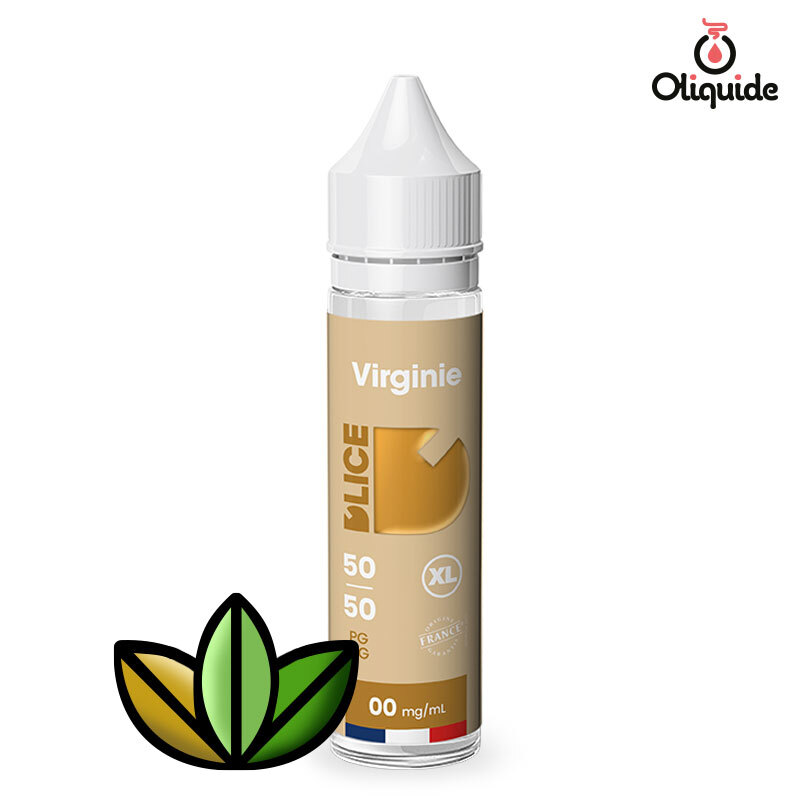 Eliquide D'Lice Virginie 50ml à 9,42 € par 10