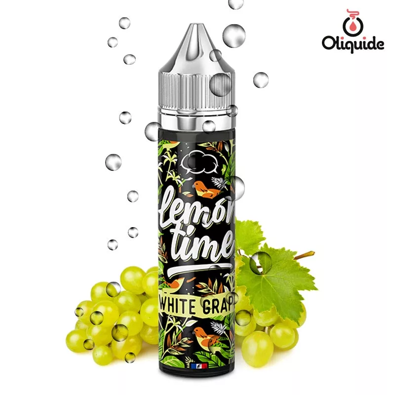 Eliquide Lemon'Time White Grape 50ml à 10,48 € par 5