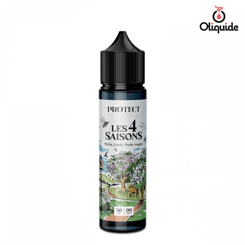 Eliquide Pêche Litchi Fruits Rouges 50ml à 9,47 € par 10