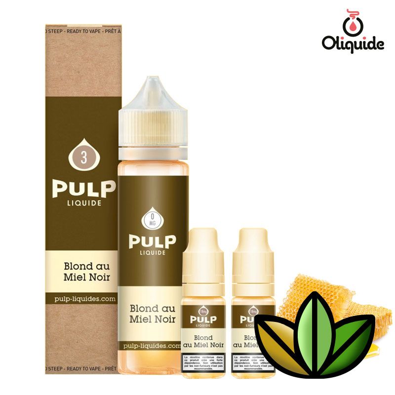 Eliquide Blond au miel noir 60 ml 50ml à 13,69 € par 5.