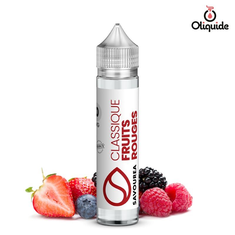 Eliquide Fruits Rouges 50ml à 8,58 € par 5