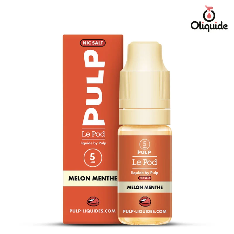 Eliquide Melon Menthe 10ml à 4,08 € par 10