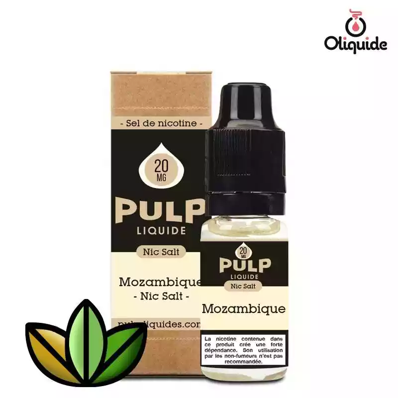 Eliquide Pulp Nic Salt Mozambique à 2,92 € par 50.