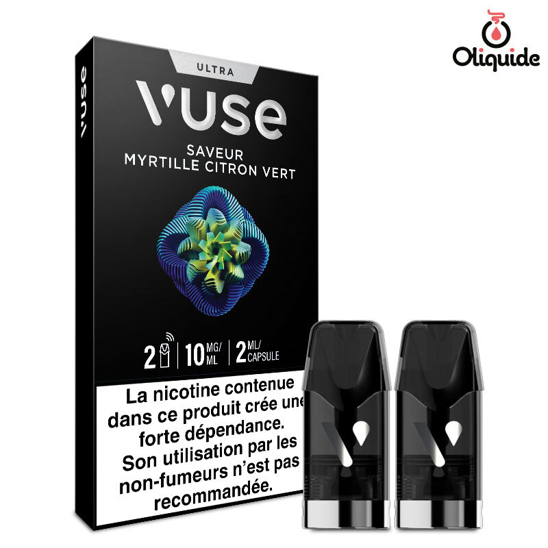 Eliquide Myrtille Citron Vert 2x2 ml dès 7,88