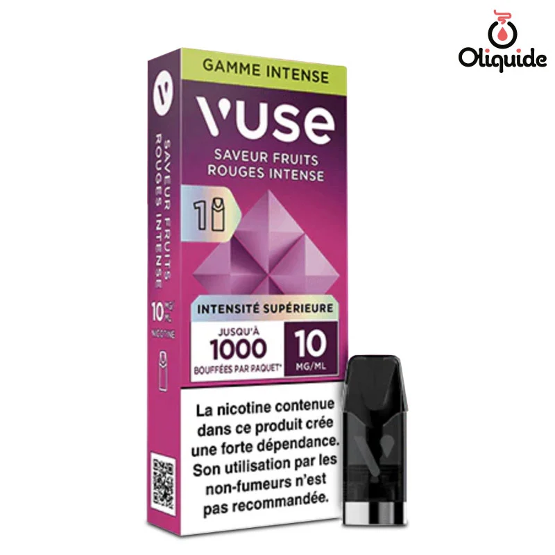 Eliquide Fruits Rouges Intense x1 à 3,73 € par 30